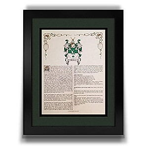 Mr Sweets Lapper Coat of Arms, Crest & History 8.5x11 Print - Name Meaning, Genealogy, Family Tree Aid, Ancestry, Ancestors, Namesakes - Surname Origin: English England