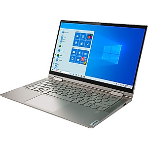 2020 Lenovo Yoga C740 2-in-1 14 Full HD Touchscreen Laptop, Intel Core i5-10210U Quad Core Processor, 8GB DDR4 RAM, 256GB SSD, Backlit Keyboard, Webcam, WiFi, Bluetooth, Windows 10, Mica (Renewed)