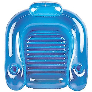 Poolmaster Paradise Water Chair Inflatable Swimming Pool Floats For Adults, Blue