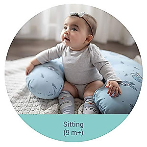 Nuby Support Pod Infant Breastfeeding Support Pillow by Dr. Talbot's, White