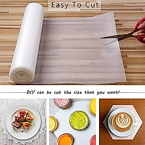 ALTOGEZE Shelf Liner Waterproof,Drawer Liner Washable,No Odor EVA Cabinet Liners Non Slip,Non-Adhesive Tool Box Liner & Shelf Paper for Cupboard,Bathroom Shelves,Shoe Rack(11.8 x 78.7 in,Transparent)