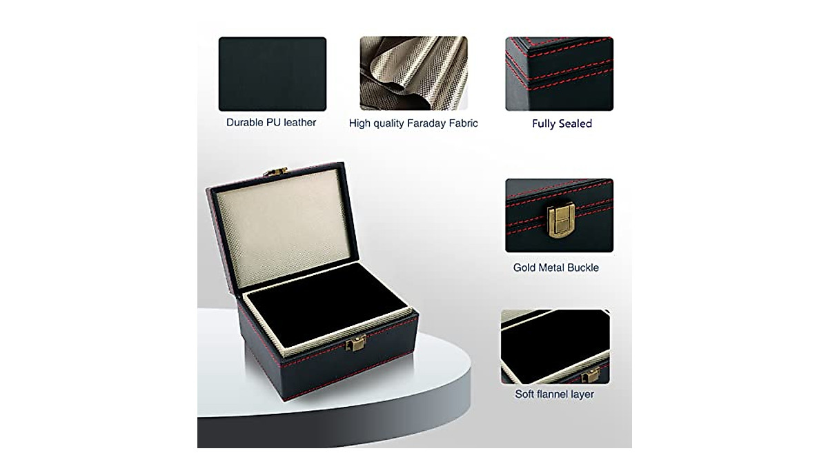 JXE JXO Faraday Box: Secure Your Car & Key Fobs from Theft