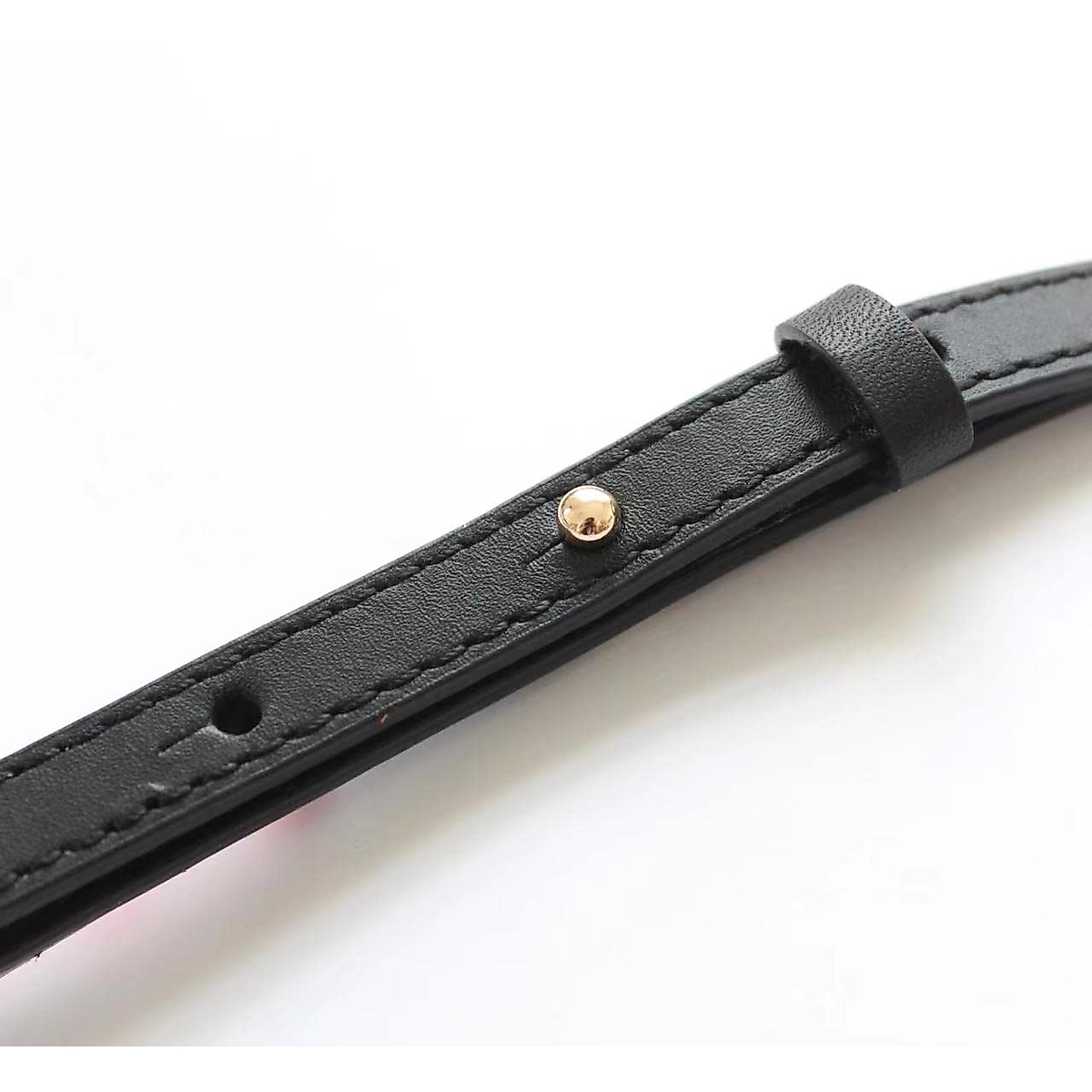 1 pair genuine leather straps replacement match to Palm Springs mini backpack