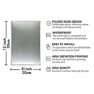 Scoville Scale Pepper Chili Metal Tin Sign Decorative Cafe Bar Home Dining Room Kitchen Restaurant Wall Decor Retro Poster 8x12 Inch