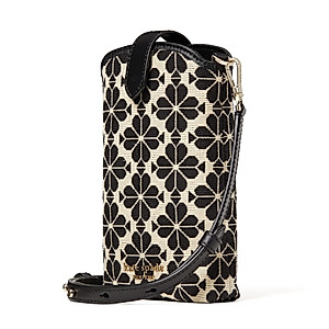 Kate Spade New York Spade Flower Jacquard North/South Crossbody Cream Multi One Size