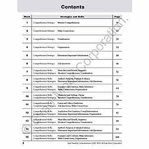 Evan-Moor Daily Reading Comprehension, Grade 8 - Homeschooling & Classroom Resource Workbook, Reproducible Worksheets, Teaching Edition, Fiction and Nonfiction, Lesson Plans, Test Prep