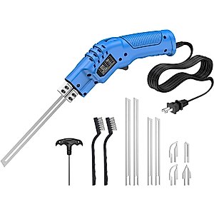 150W Foam Cutter Electric,Hot Knife Styrofoam with 8 Blades,Hot Knife Foam Cutter for EPP, EPS, XPS, EVA, EPE, PU, KT Board, Sponge, Nylon