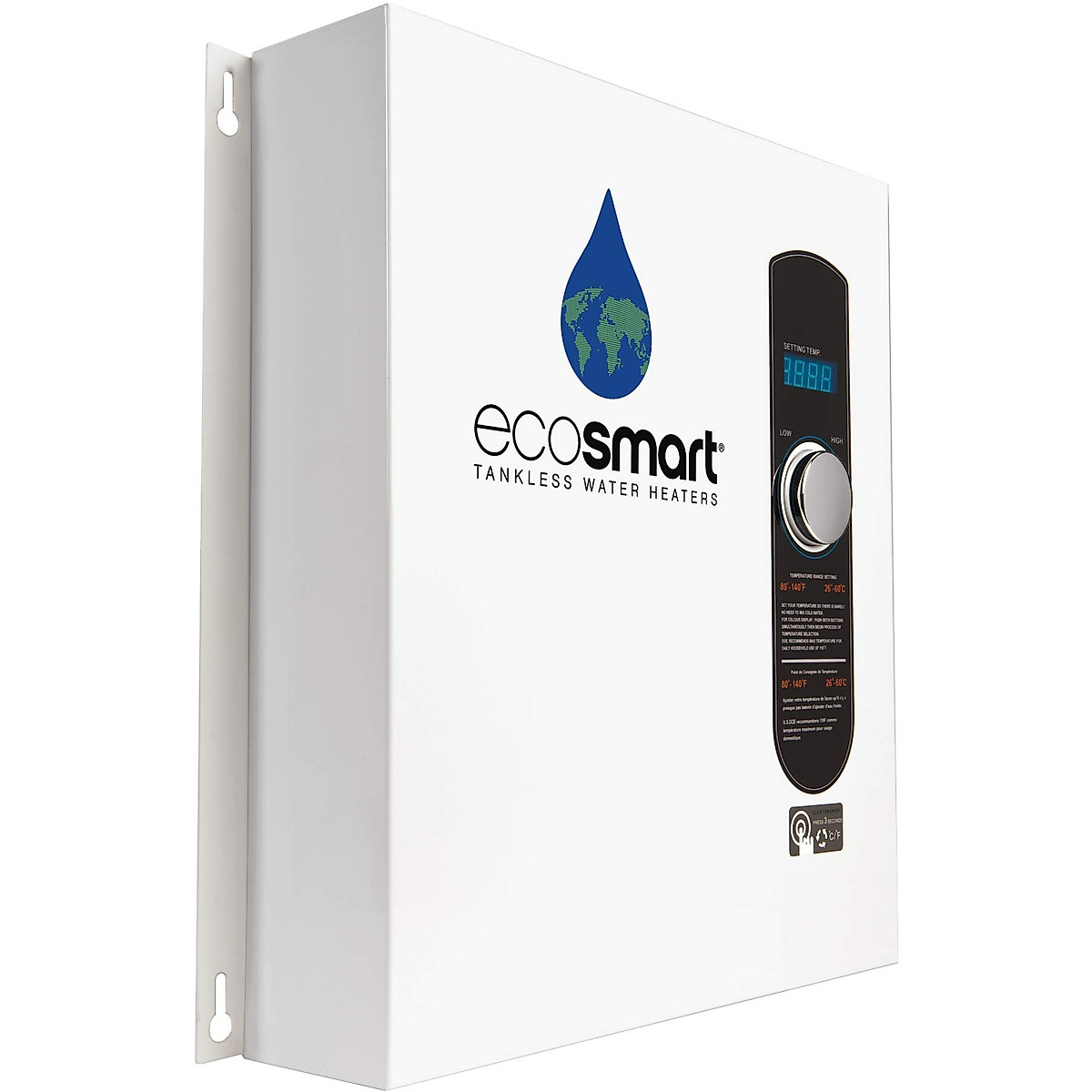 EcoSmart ECO 27 Tankless Water Heater, Electric, 27-kW - Quantity 1