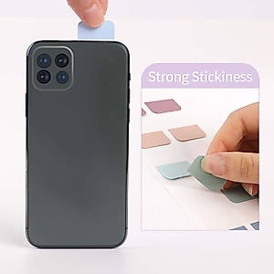 240 Pcs 1Inch Colored Book Sticky Index Tabs Dividers Repositionable Book Page Markers Tabs Annotation Tab Stickers Label Sticky Tabs for Notebooks Binders File Classification