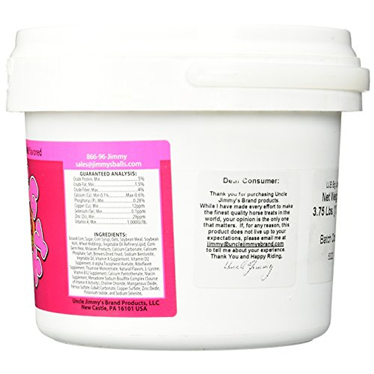 Uncle Jimmys Candy Apple Big Licky Refills Nutritional Supplements