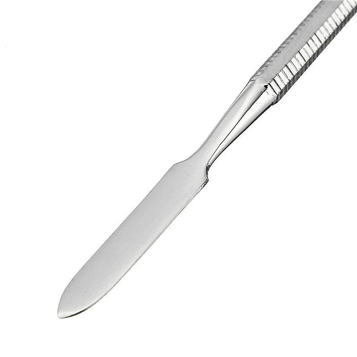 SeeFDENT 6PCS Dental Cement Spatula Dental Scalpel Knife Stainless Steel Restorative Double Ended Wax Mixing Carvers Mechanic Lab Equipment Film Makeup Spatula