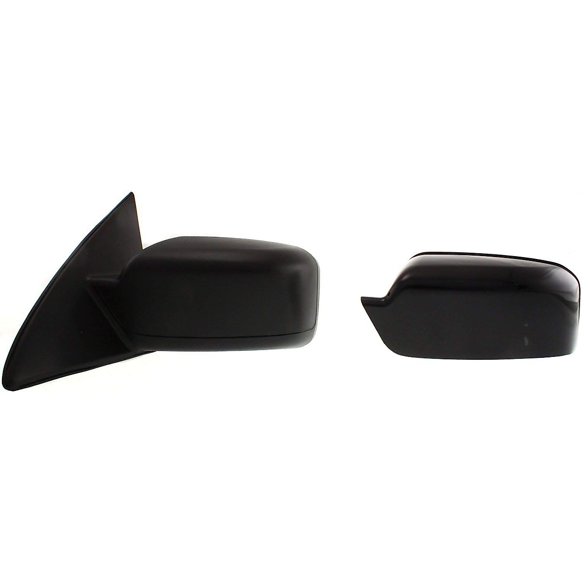 Kool Vue Left Power Heated Door Mirror Compatible With Ford Fusion 2006-2010 with 2 Caps Models Without Electronics & Premium Package