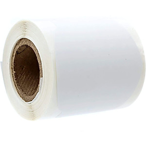 White Matte Holiday Gift Tag 2" x 3" Present Stickers / 100 Christmas Gift Tags