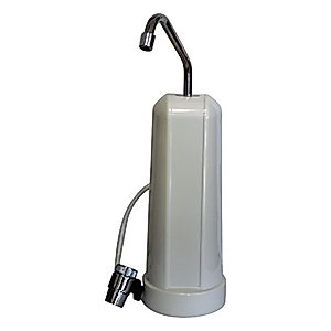 F5 30,000-Gallon Countertop Water Filter, White Finish