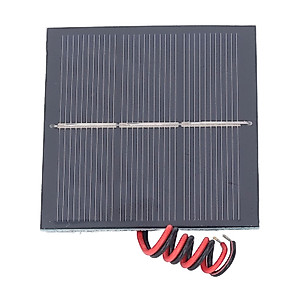 Mini Solar Panel 0.65W 1.5V DIY Plate Solar Panel Charger Kit with Wire for Portable Power Supply