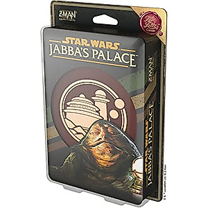 Z-Man Games Jabba's Palace A Love Letter Game - Rebel Bravery and Vile Deceit! Strategy Game for Kids and Adults Set in The Star Wars Universe, Ages 10+, 2-6 Players, 20 Minute Playtime, Made