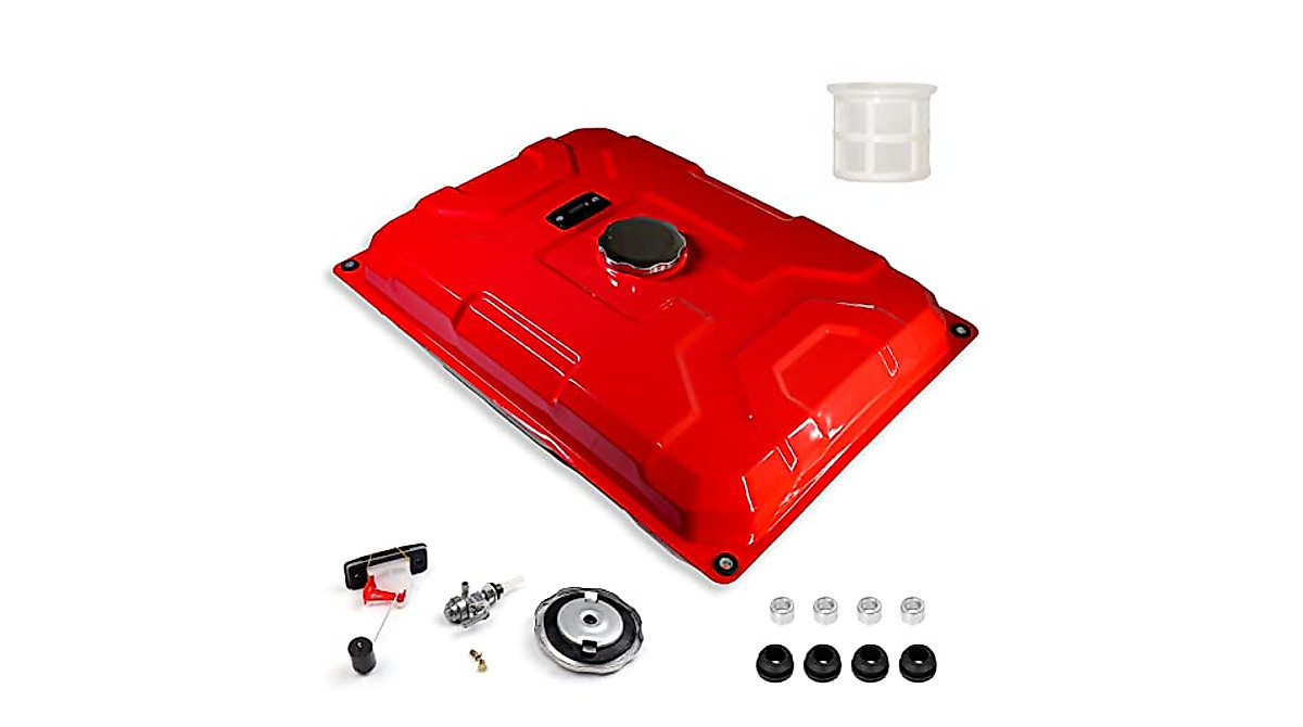 JMCHstore 7 Gallon Metal Generator Gas Fuel Tank Replacement For ...