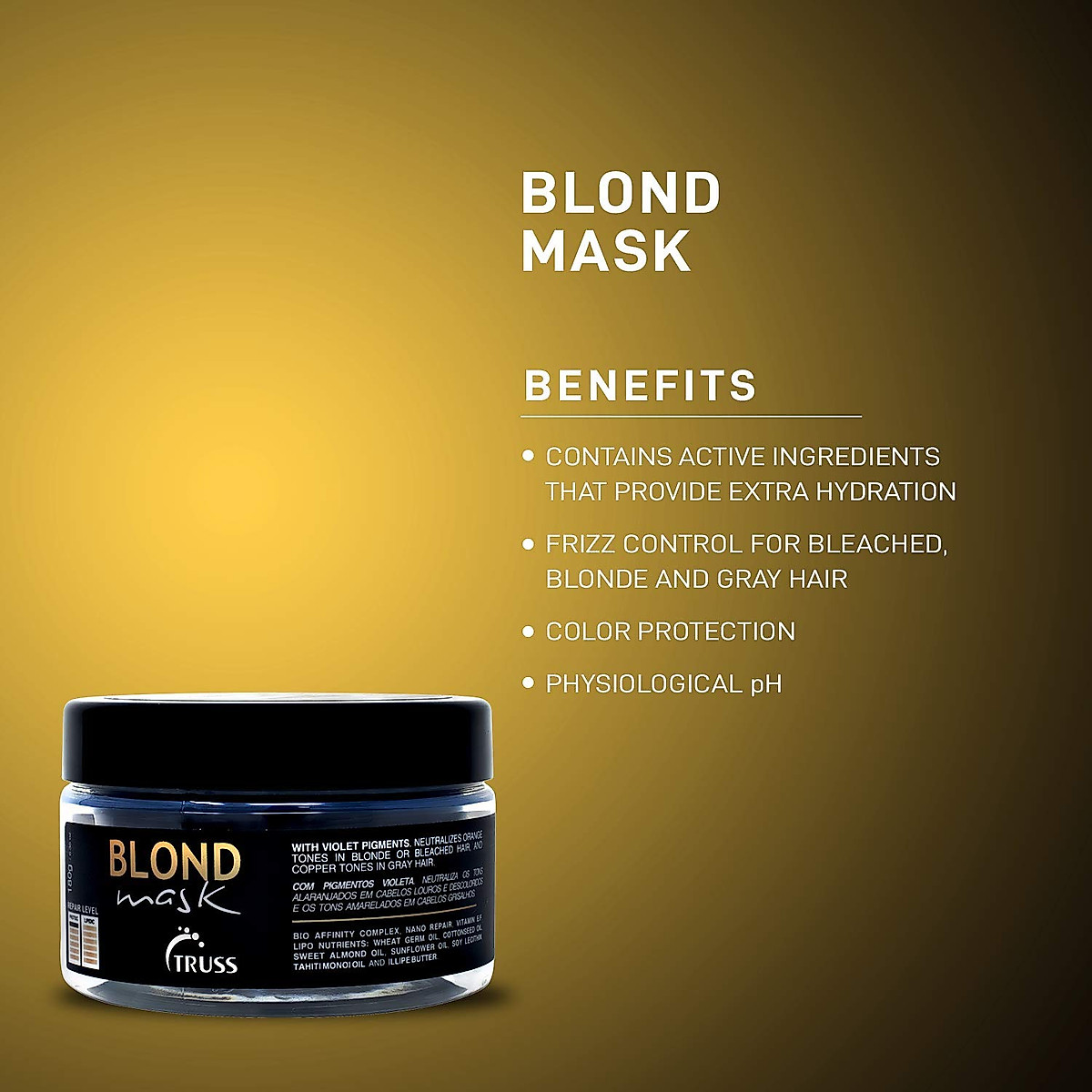 TRUSS Blond Mask Bundle with Blond Shampoo