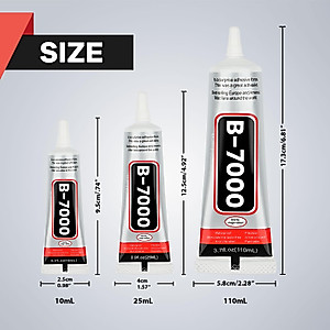 Jewelry Glue for Metal and Stone: 2PCS 10ML 0.3fl.oz Bead Glue for Jewelry Making Jewelry Glue for Stones Super Adhesive Rhinestones Metal Crafts Diamond Nail Fabric Repair