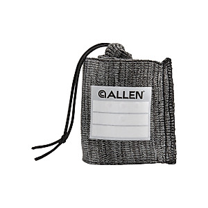 Allen Company 14" Gun Sock with writeable ID Label, 14" Handguns & Revolvers, Gray, One Size, (13170)
