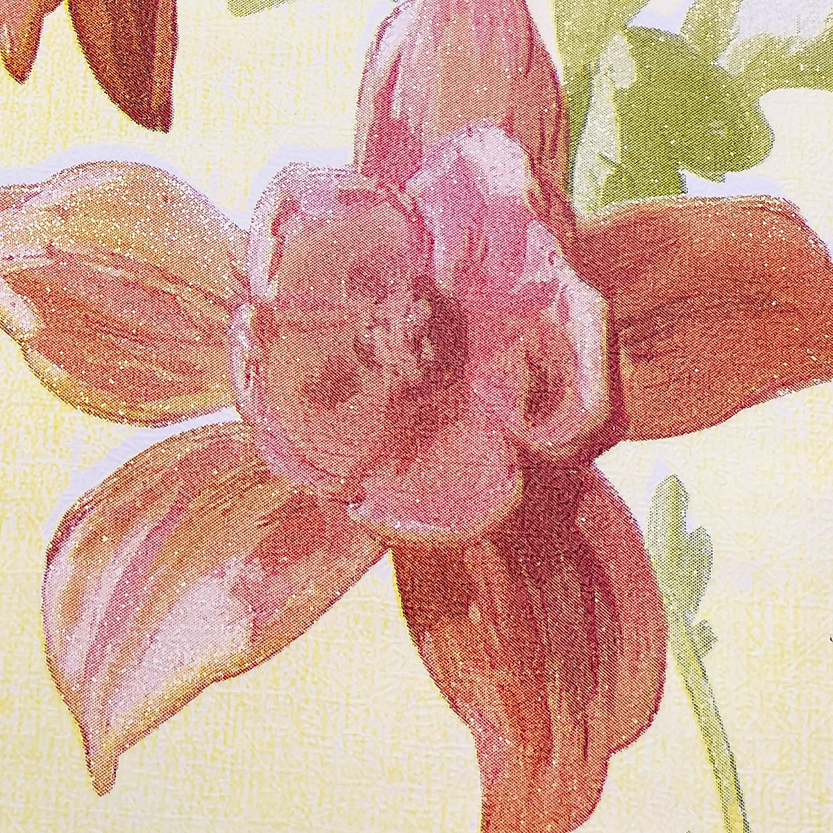 Yifely Self-Adhesive Shelf Liner Removable Furniture Paper for Covering Apartment Dresser Drawers, Rural Flower, 17.7 Inch by 9.8 Feet