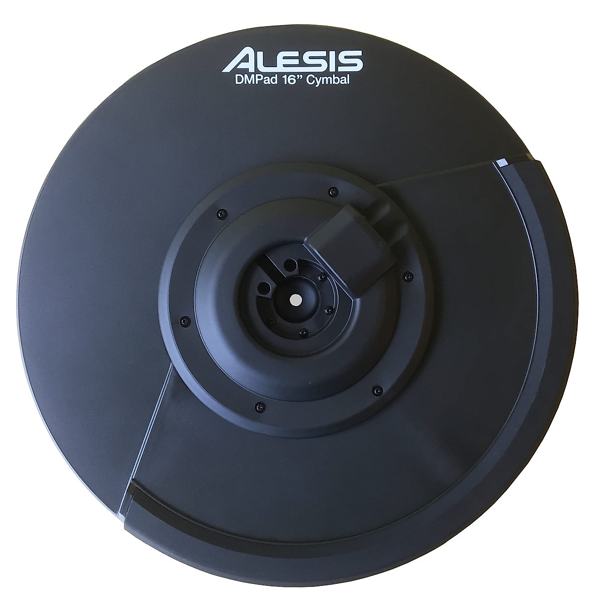 Alesis 16 Inch 3-Zone DMPad Cymbal with Choke, 2 Silverline Audio 10ft Connection Cables and Dummy Plug Bundle