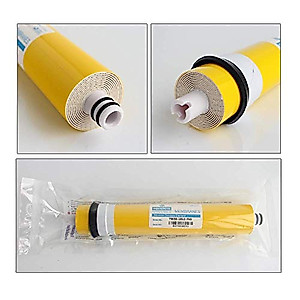 75GPD Reverse Osmosis Membrane Replacement Filter by AQUANOVA EXCEL | Protective Premium PET Packing | Fits Most 2” OD Membrane Housing | Manufactured from LG Sheets | 11.75” X 1.8” | 75GPD