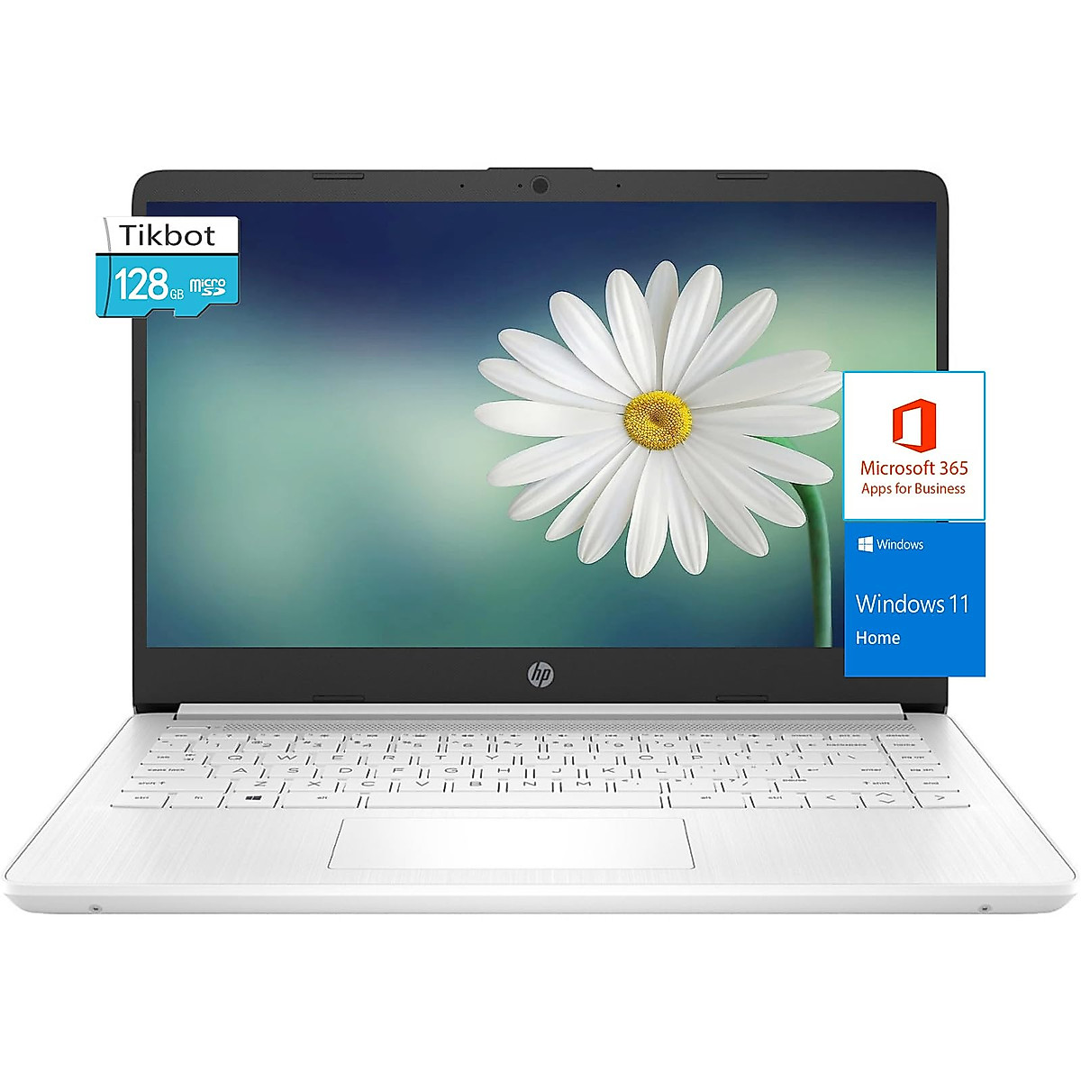 HP 14inch Laptop Windows 11-32GB RAM - 192GB Storage - Quad-core Intel Celeron N4120 - USB C - SD Card Reader - Long Battery Life - Fast Charge - Wireless WiFi 5 - HDMI - School Laptop -Microsoft365