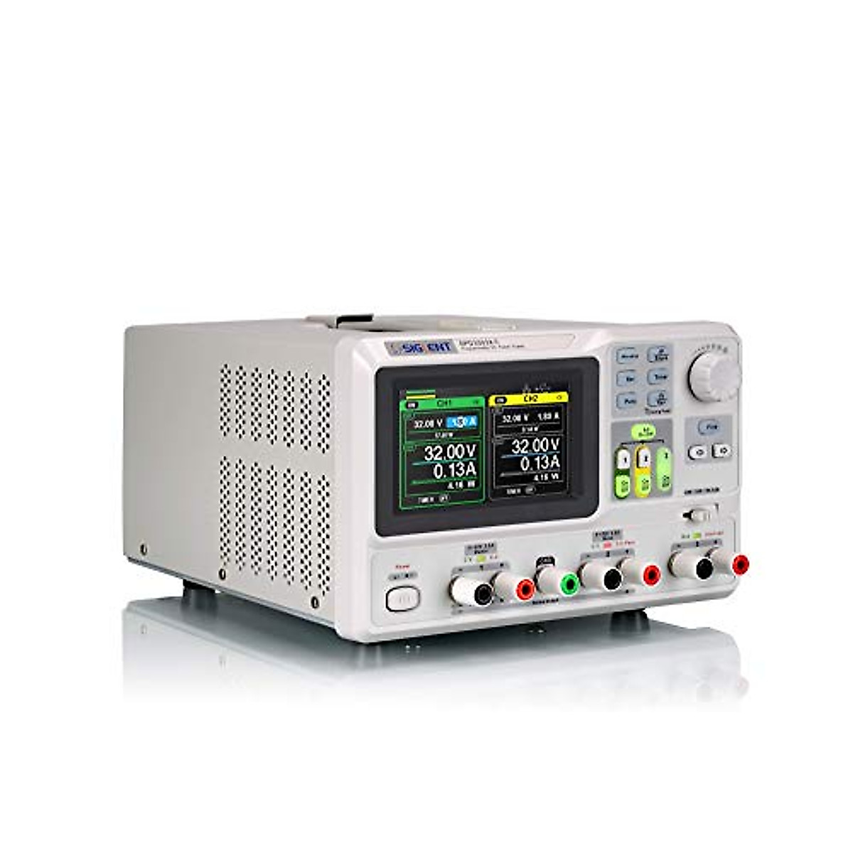 Siglent Technologies SPD3303X-E Triple Output Power Supply & SDM3045X 4-1/2 Digit Digital Multimeter, DMM