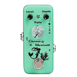 Movall MP-309 Mermaid Chorus Guitar Effect Pedal with True Bypass