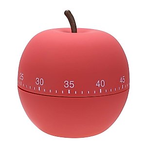 Shape Kitchen Timer Adorable Novelty Mechanical Rotating Alarm Clock Manual Cooking Baking Timer Decor Gift for