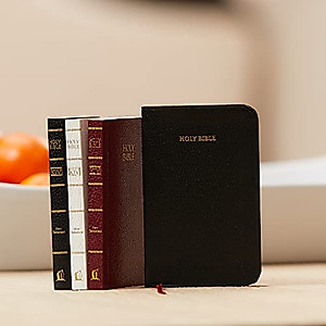 KJV, Vest Pocket New Testament, Softcover, Black, Red Letter: Holy Bible, King James Version