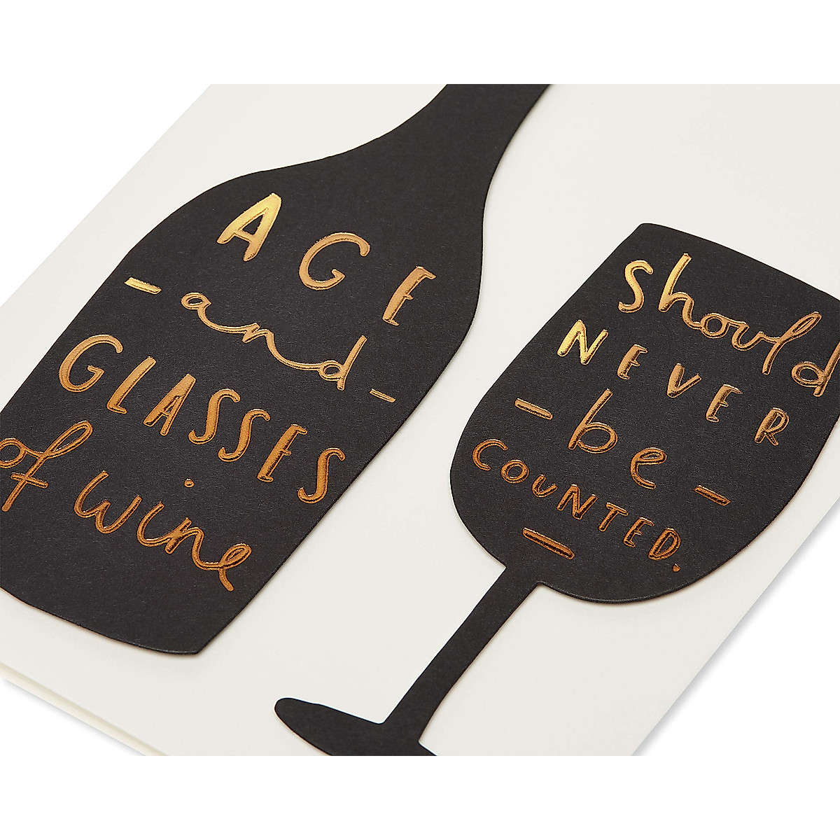 Papyrus Funny Birthday Card (Toast To You)