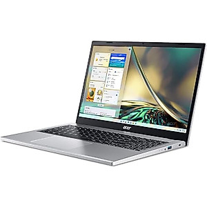 acer Newest Aspire 3 Slim Laptop, 15.6" FHD Display, AMD Ryzen 3 7320U Processor, 8GB LPDDR5 RAM, 128GB SSD, AMD Radeon Graphics, USB Type A&C, WiFi 6, Windows 11 Home in S Mode