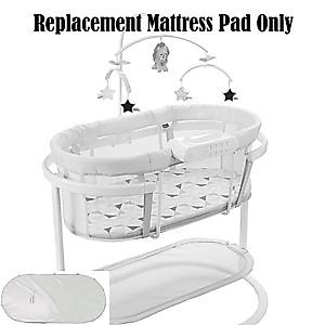 Fisher Price Soothing Motions Bassinet Replacement Mattress Pad (DPV71 & DPV72)