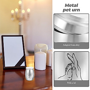 Urn Sealed Keepsake Urn Pet Cremation Urn Small Pet Urn Mini Metal Pet Urn Dog Urns Urn Small Urns for Ashes Adult Cat Urns for Ashes Pet Urns for Dogs Ashes Small Urns for Ashes