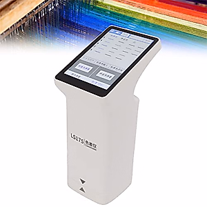 Color Difference Tester, 20mm Measuring Aperture QC Detection ABS High Accuracy Digital Colorimeter LS175 with U Disk for Textile Fabrics