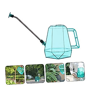Abaodam 2 pcs long spout watering can stainless steel watering can watering pot outdoor sprayer plant spray bottles mist sprayer Small Watering Can Watering Can Garden Tool