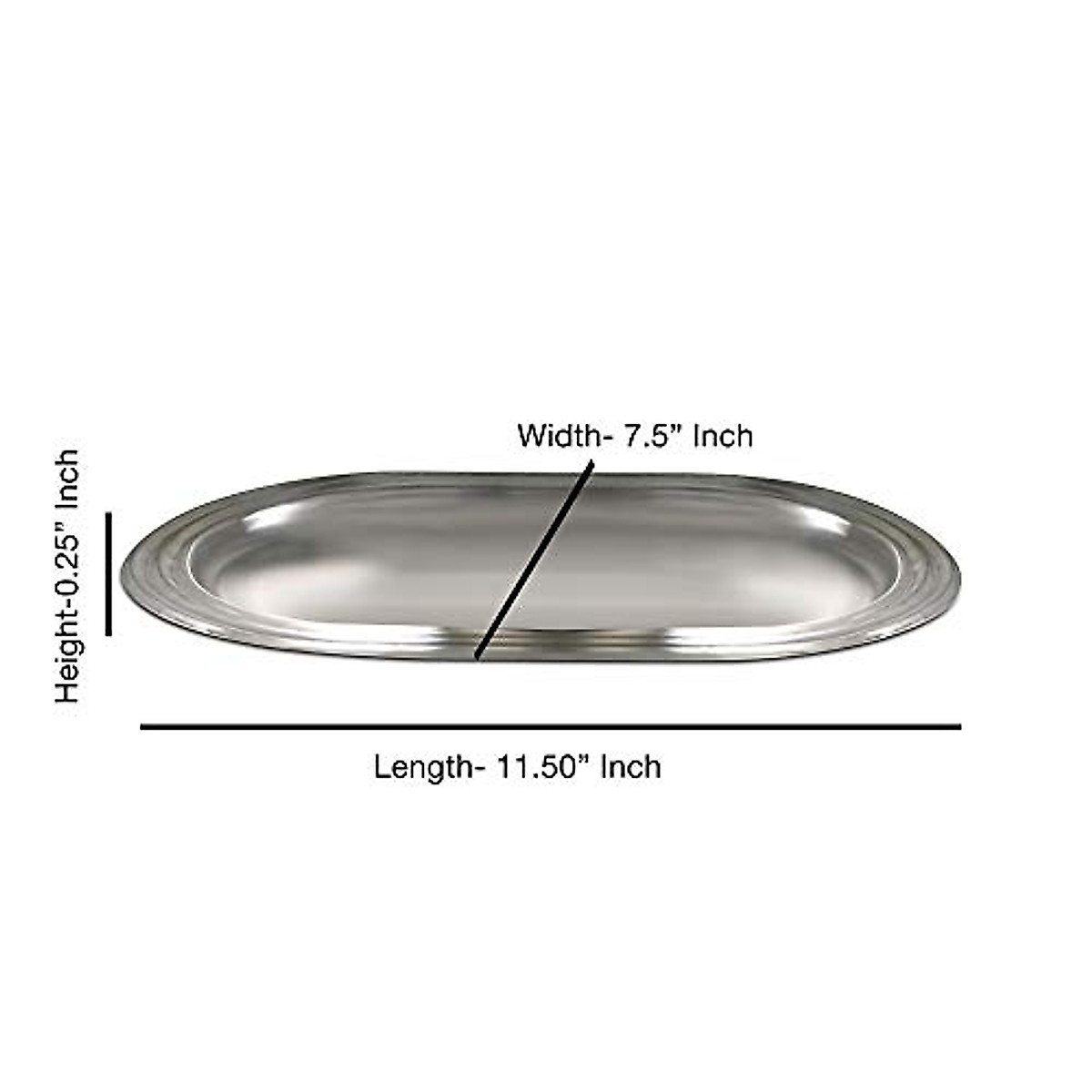 nu steel Rosemont Amenity Tray