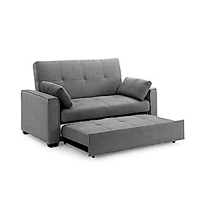 Night & Day Furniture Nantucket Full Light Grey Sofa Sleeper