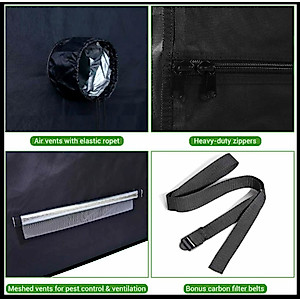 Grow Tents 96"X48"X78" High Reflective Grow Tent Indoor Grow Room for Planting Fruit Flower Veg with Removable Water-Proof Floor Tray 8x4