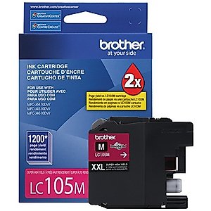 Brother Lc105m Lc105m Innobella Super High-Yield Ink, Magenta