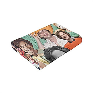 Matthew-Gray-Gubler Fleece Blanket Throw Lightweight Super Soft Cozy Luxury Bed Blanket Microfiber80 X60