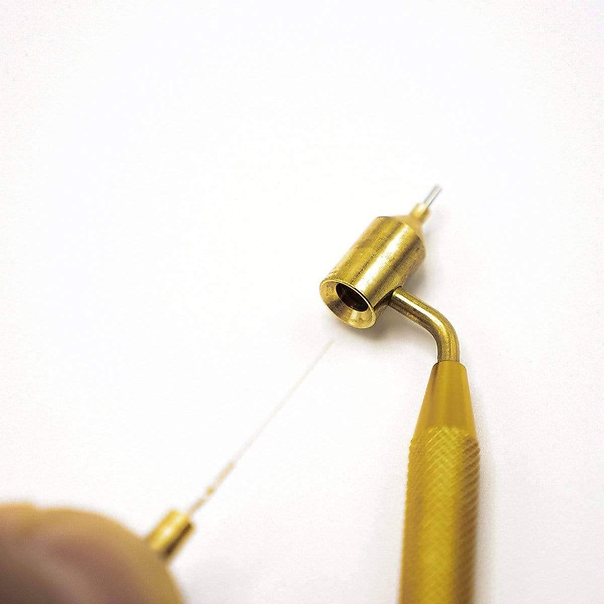 KINGART Fine Line Painting Pen 2 Pc. 0.5mm Fine Line + 0.25mm Extra Fine Line Brass Tips, Fluid Writer Paint Applicator Pen, Precision Touch Up Paint, Rock Chips & Scratch Repair