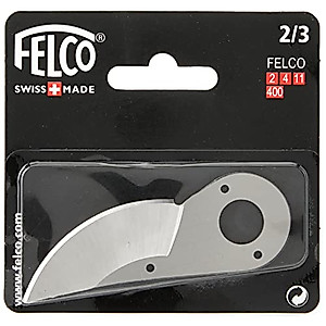 Felco Hand Pruner Replacement Blade (2/3) for Felco hand pruner models: F2, F4 & F11 - Spare Cutting Blade for Garden Pruning Shears & Bypass Clippers (Single Pack)