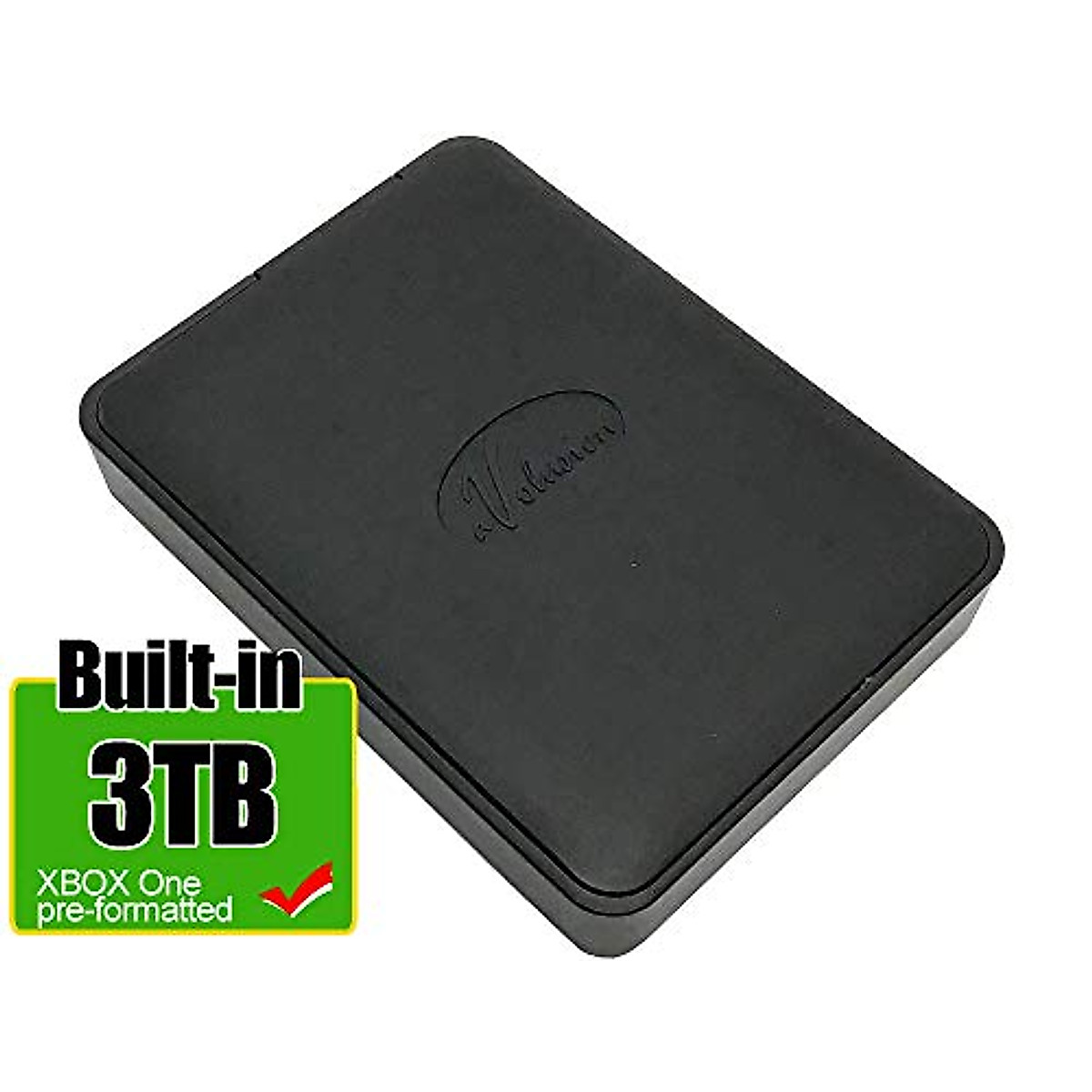 Avolusion 3TB USB 3.0 Portable External Gaming Hard Drive (Designed for Xbox One, Pre-Formatted) - 2 Year Warranty
