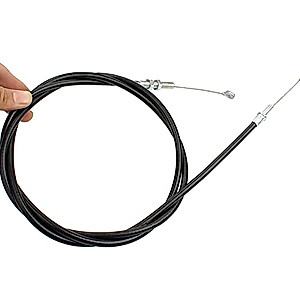 neynavy 1 PC 59 Inch Universal Throttle Cable for Manco Go Kart 8252-1390 Go Cart, Throttle Cable for Manco ASW Go Kart Cart (Black)