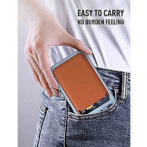 Magnetic Card Wallet Holder with MagSafe for iPhone 14 Pro Max/14 Plus/14 Pro/14, for iPhone 13 Pro Max/13 Pro/13/13 Mini, for iPhone 12/12 Pro/12 Max/12 Mini,GoldenBrown