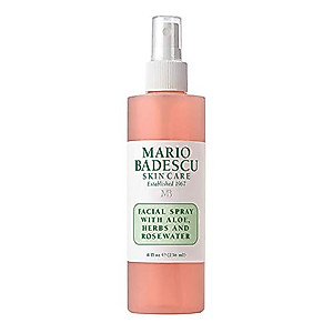 Mario Badescu Spritz Mist and Glow Facial Spray Collection Trio, Lavender, Cucumber, Rose , 4 Fl Oz (Pack of 3)