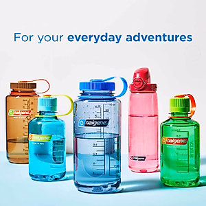 Nalgene Sustain Tritan BPA-Free Water Bottle Made with Material Derived from 50% Plastic Waste, 32 OZ, Narrow Mouth